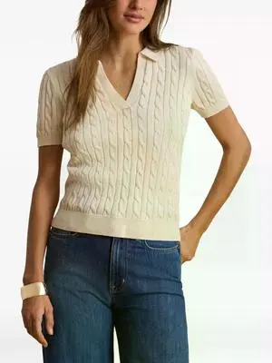 Ralph Lauren Cable Knit Short Sleeve T-shirt