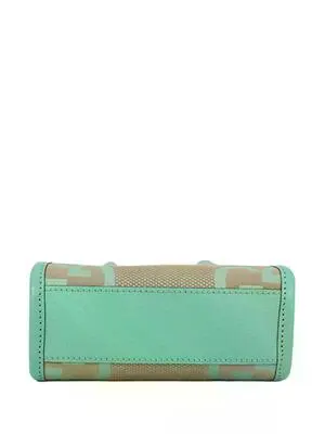 Gucci Mini Jumbo Gg Canvas Interlocking G Satchel