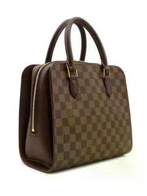 LOUIS VUITTON Damier Ebene Triana Handbag