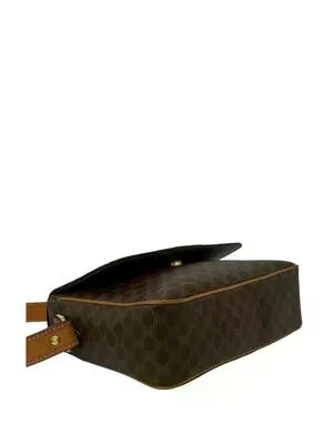 Celine Macadam Coated Canvas Crossbody Bag