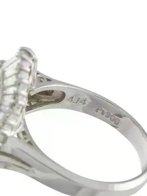 LB EXCLUSIVE Platinum Ruby And Diamond Ring
