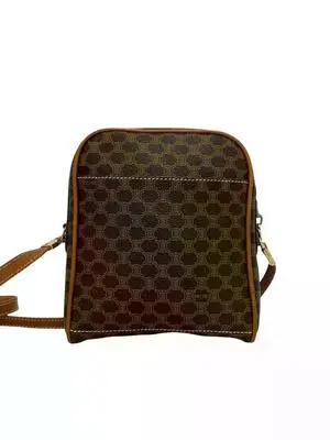 Celine Macadam Coated Canvas Crossbody Bag
