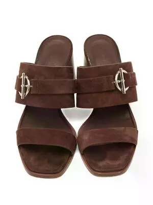 Hermès Kute Block-heel Slide Sandals