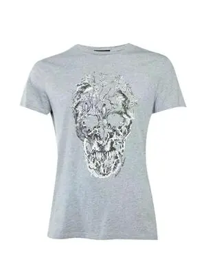 Alexander McQueen Skull-print T-shirt - Grey