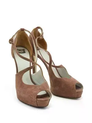 Dolce & Gabbana Platform Open-toe Pumps
