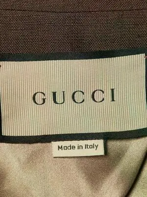 Gucci Web Stripe Bowling Shirt