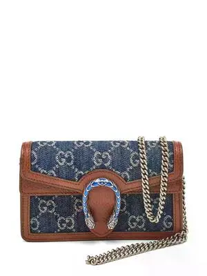 Gucci Dionysus Super Mini Shoulder Bag - Blue