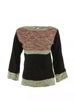 Missoni Fine Knit Striped Sweater