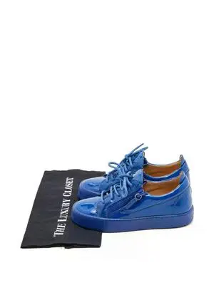GIUSEPPE ZANOTTI Patent Leather Sneakers