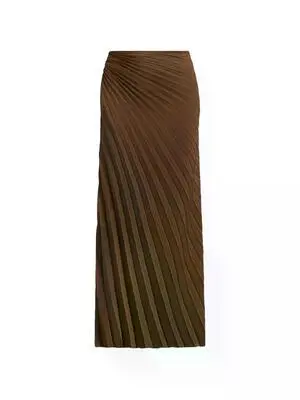 Manière De Voir Maxi Skirt - Brown