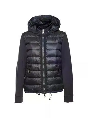 Moncler Quilted Hooded Jacket - Black