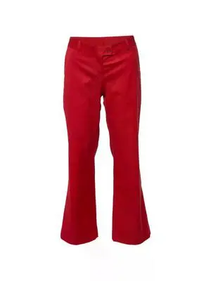 Moschino Button-fastening Trousers - Red