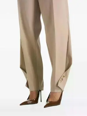 Manière De Voir Twist Leg Tailored Trousers
