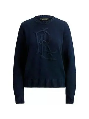 Ralph Lauren Embroidered Logo Cotton Sweater