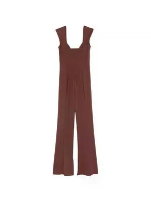 Patrizia Pepe V-neck Sleeveless Jumpsuit