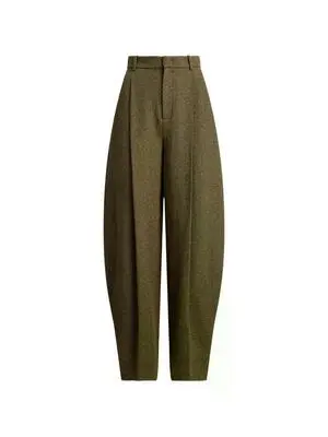 Ralph Lauren Harlo Broken-twill Trousers - Green