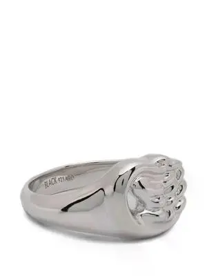 MARIA BLACK Swan Signet Ring