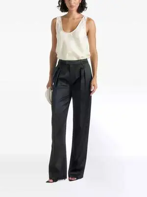 Manière De Voir Mathilda Satin Vest - Neutrals