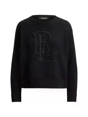 Ralph Lauren Embroidered Logo Cotton Sweater