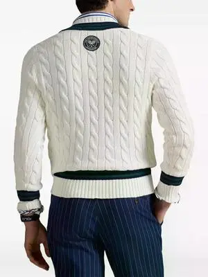 Polo Ralph Lauren Wimbledon Cable Knit Sweater
