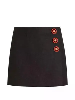 Dolce & Gabbana Fabric Mini Skirt - Black