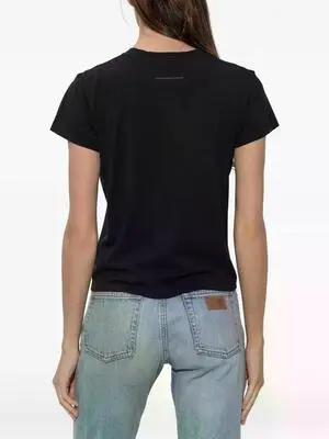 MAISON MARGIELA Cotton Logo Patch T-shirt