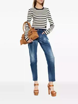 Dsquared2 Faded Effect Distressed Jeans