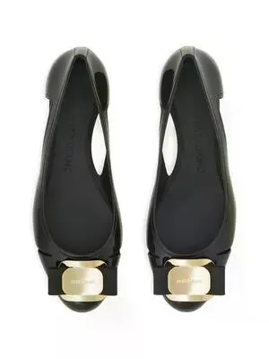 FERRAGAMO Nara Cut-out Ballet Flats