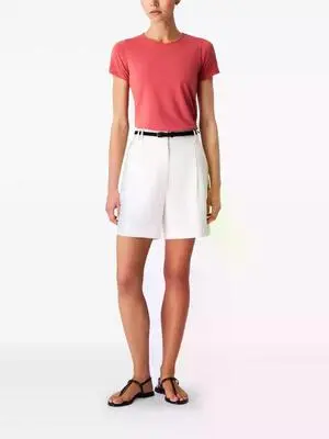 Another Tomorrow Fitted Short-sleeve T-shirt