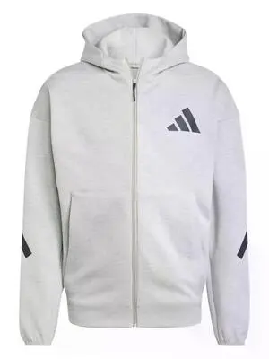 Adidas Logo Hoodie - Grey