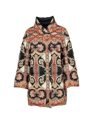 Etro Paisley-print Puffer Coat