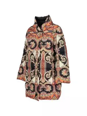 Etro Paisley-print Puffer Coat