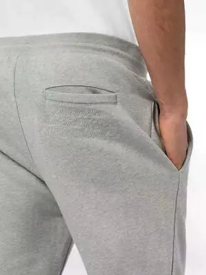 Philipp Plein Lettering-embroidered Track Pants