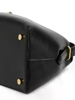 TOTEME T-lock Shoulder Bag - Black