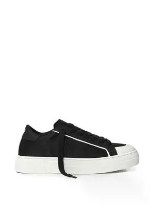 DEMNA Logo-print Platform Sneakers - Black