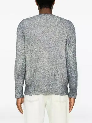 Avant Toi Bouclé-knit Crew-neck Sweater