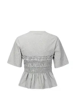 Cecilie Bahnsen Vilde Ruffled Peplum T-shirt