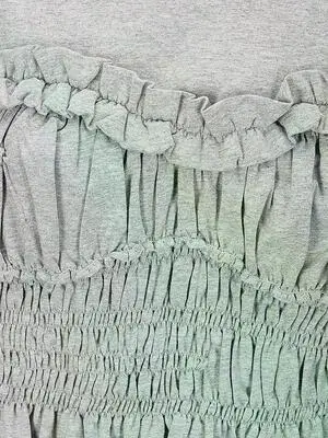 Cecilie Bahnsen Vilde Ruffled Peplum T-shirt