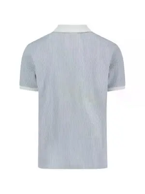 Adidas Waffle-knit Logo-patch Polo Shirt