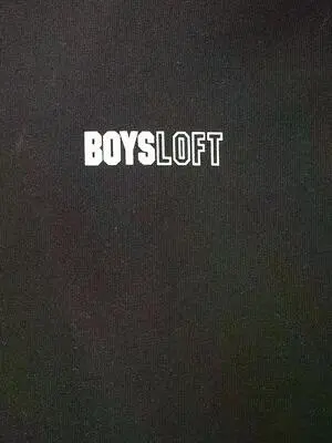BOYSLOFT Logo Print Zip-up Hoodie
