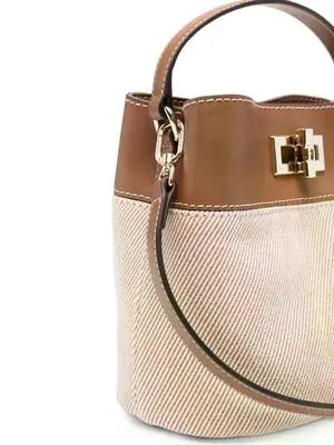 Furla Leather-trim Bucket Bag