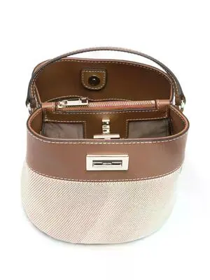 Furla Leather-trim Bucket Bag