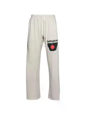 RIVINGTON ROI REBIS Philemon Faster Flight Track Pants - Neutrals