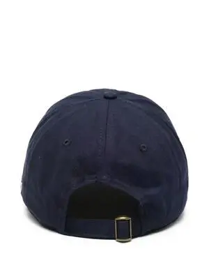 SPORTY & RICH Logo Embroidered Baseball Cap - Blue