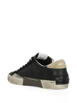CRIME LONDON Distressed Panelled Sneakers