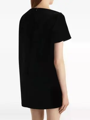 Khaite Benji Velvet Dress - Black
