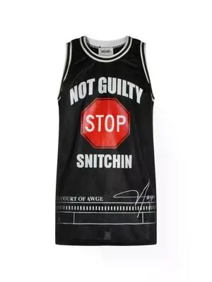 AWGE Graphic Print Vest