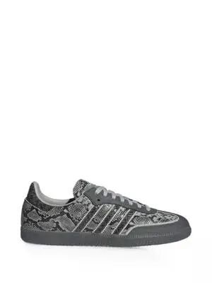 Adidas Samba Snake-effect Sneakers - Grey