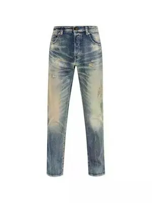 DIESEL® 1993 D-vyl Distressed Jeans - Blue