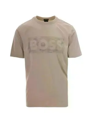 BOSS Logo-print Crew-neck T-shirt